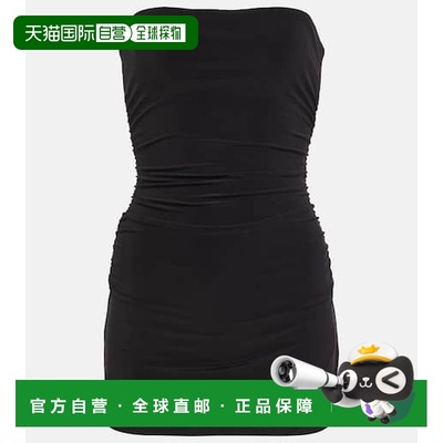 1h可退 香港直邮NORMA KAMALI 诺玛 卡玛丽 女士 褶皱抹胸针织迷