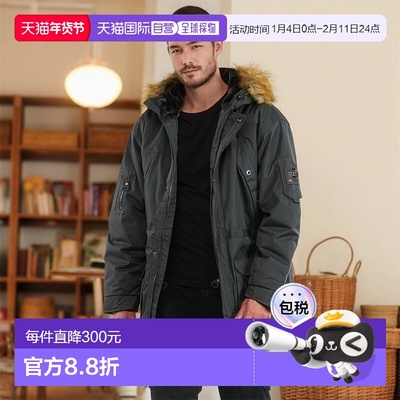 欧洲直邮GEOGRAPHICAL NORWAY  男装 秋冬 派克大衣 ABIOSAURE