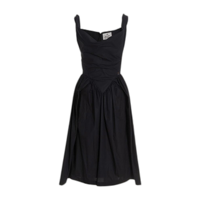 香港直邮Vivienne Westwood 徽标连衣裙 1101032ZW009QSWN401吊带