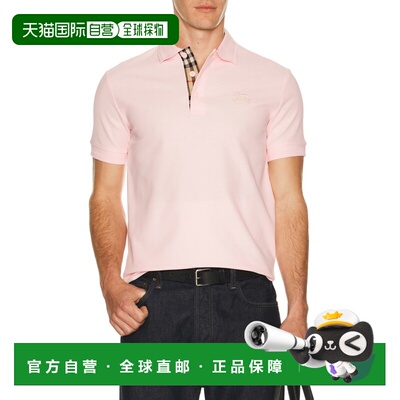 1h可退 香港直邮Burberry 巴宝莉 男士 Eddie EKD Polo衫 8126931