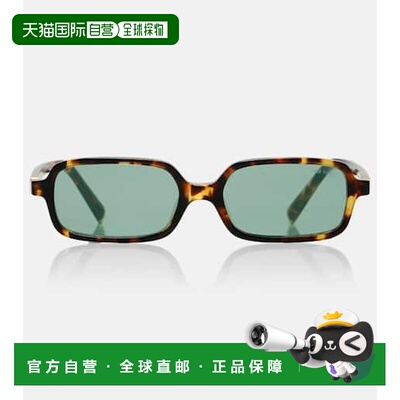 1h可退 香港直邮Miu Miu 缪缪 女士 Miu Regard 矩形太阳眼镜配饰