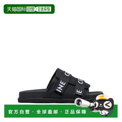 香港直邮CELINE 男士拖鞋 362785085C38AW SS2026 黑色 Pitea str