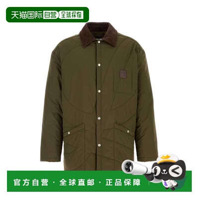 香港直邮LOEWE 罗意威 男士 军绿聚酯夹克 H526Y02X43KHAKIGREEN