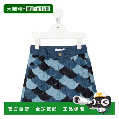 香港直邮Chloe 迷你牛仔半身裙 C13276