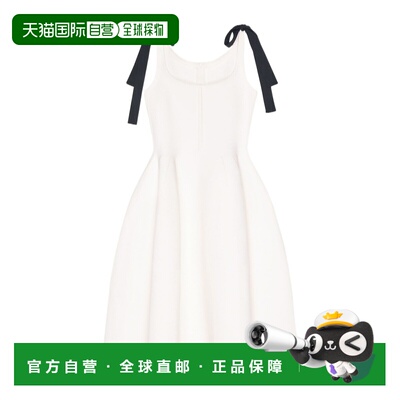 1h可退 Givenchy 中长款蝴蝶结连衣裙 BW22ZK4ZUK吊带