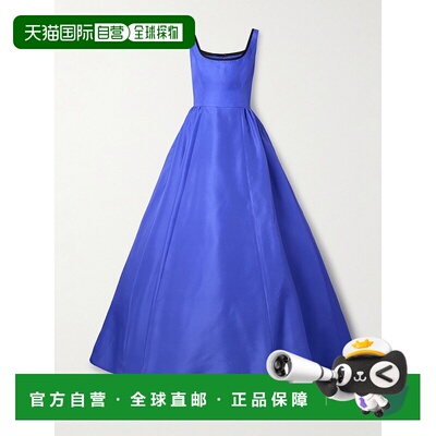 1h可退 香港直邮CAROLINA HERRERA 女士 褶裥真丝纱质睡裙 R2511N