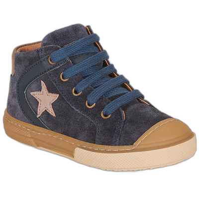 欧洲直邮Bisgaard 童款 高帮板鞋 HOLGER