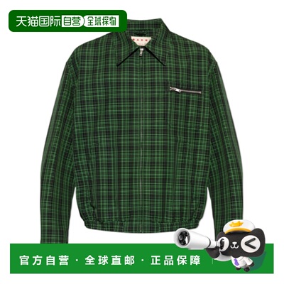 1h可退 Marni 长袖格纹夹克 JUMU0221A0UTWA60