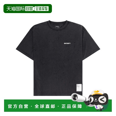 香港直邮Satisfy 男士 T恤 1100600A0200A02 black黑色 舒适时尚