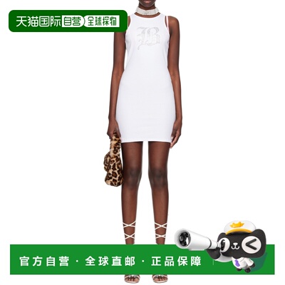 香港直邮Blumarine 图案迷你连衣裙 2A462A包臀裙吊带