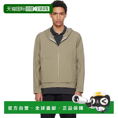 1h可退 香港直邮Veilance 男士 灰褐色 Demlo 连帽夹克 X00001031