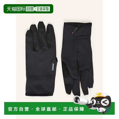 1h可退 欧洲直邮Mammut 女士手套 100282995713000 CO 黑色 FLEEC