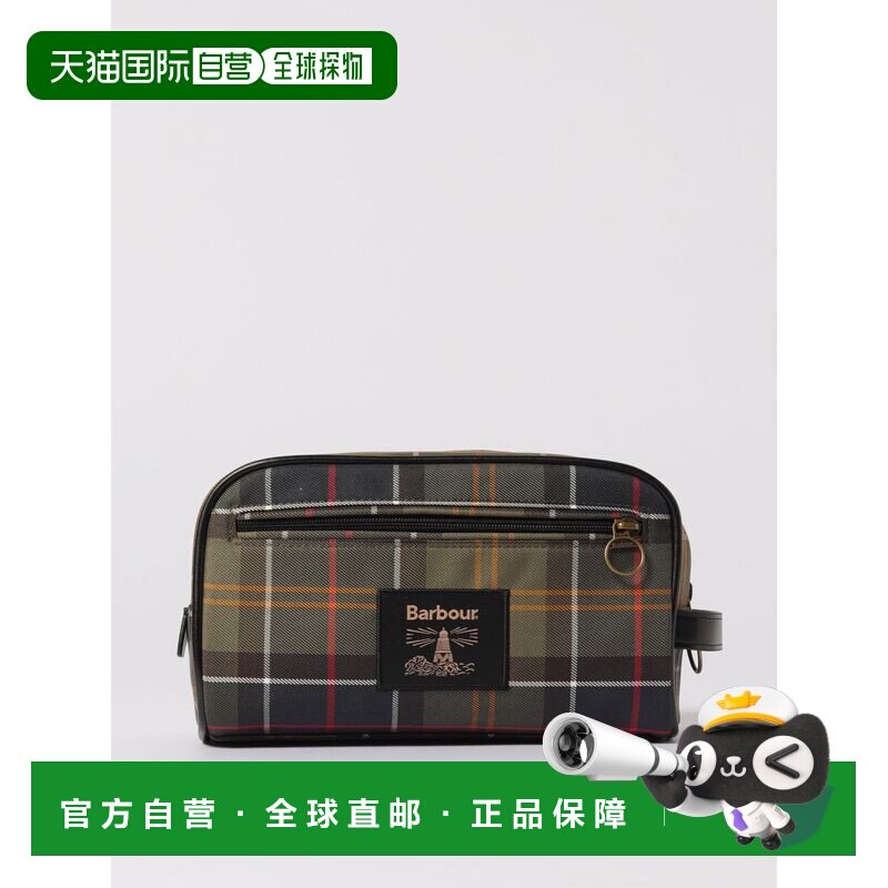 1h可退 欧洲直邮Barbour 女士化妆包 MAC0396OL91 CO 花色 Tartan