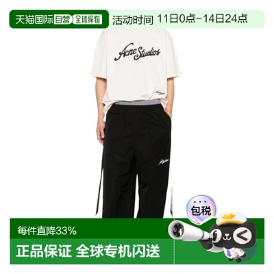 1h可退 香港直邮Acne Studios 圆领短袖T恤 CL0423