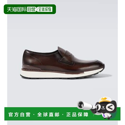 1h可退 香港直邮Berluti 伯尔鲁帝 男士 Fast Track 皮质乐福鞋