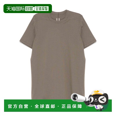 1h可退 香港直邮RICK OWENS 女士T恤 RU01E526434 SS2025 棕色 Le