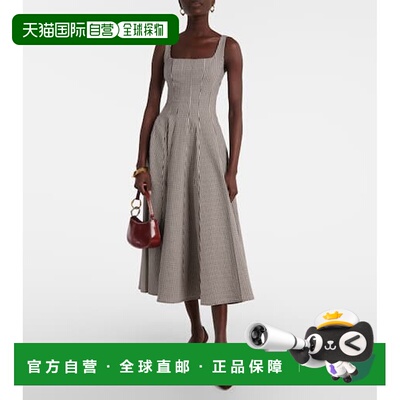 香港直邮Staud/Wells女士中长连衣裙 【付后1h可退】