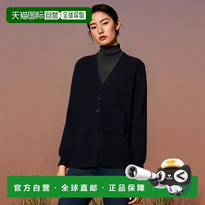 欧洲直邮LOEWE 女士针织毛衣S359Y16K61DARKNAVY羊绒开衫