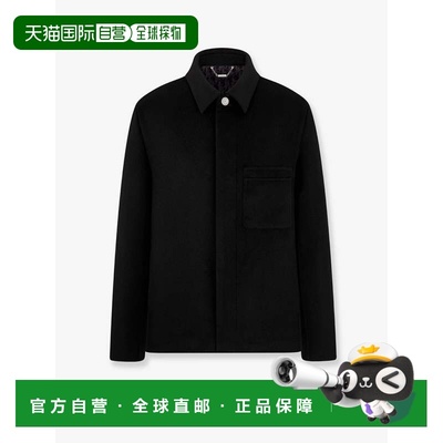 1h可退 香港直邮DIOR 迪奥 男士 Oblique 羊毛羊绒大衣 413C209A6