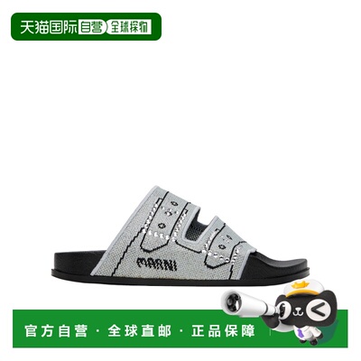 香港直邮MARNI 女士凉鞋 SAMS016802P639300B18 S【付后1h可退】