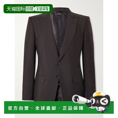 1h可退 Tom Ford 汤姆 福特 男士 O'Connor 马海毛羊毛混西装