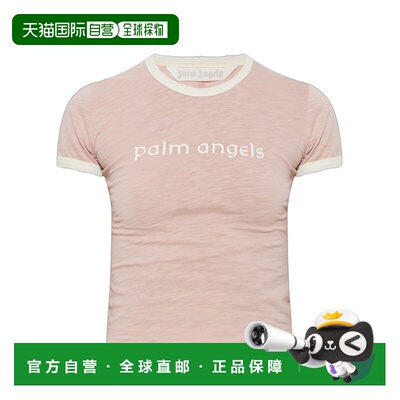 香港直邮PALM ANGELS 女士T恤 PAWAA004JR0013B03 AW2026