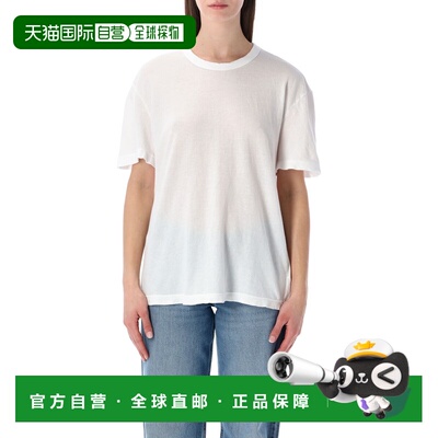 香港直邮James Perse 女士T恤 WUC3842WHT AW2025 白色 White cot