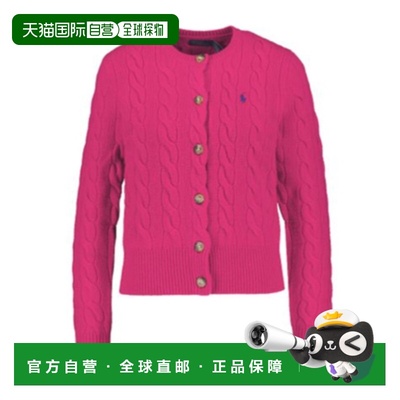 香港直邮Polo Ralph Lauren 编织开衫 211972104长袖羊绒针织