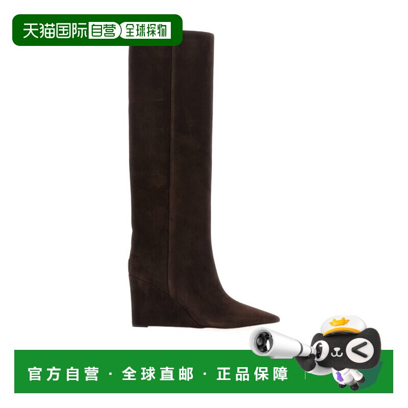 1h可退 Jimmy Choo BLAKE KB 85 坡跟靴子 BLAKEKB85SUE长筒靴