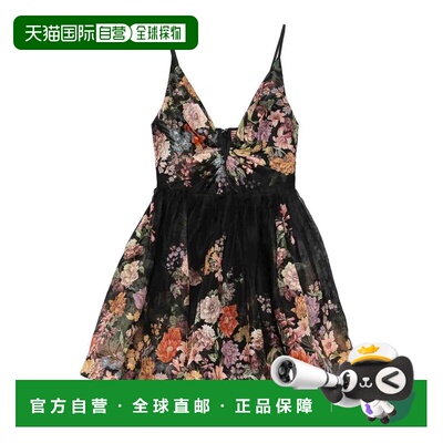 香港直邮ZIMMERMANN 女士连衣裙 0816DF243BLKMLF【付后1h可退】