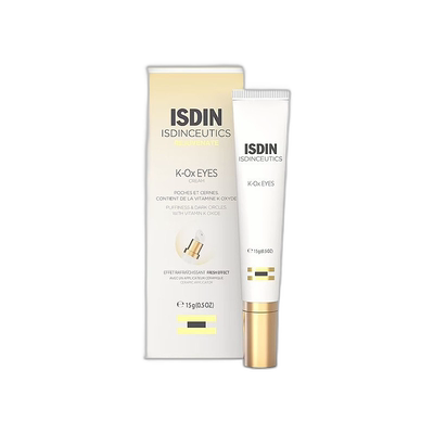 欧洲直邮ISDIN怡思丁维生素K透明质酸K-Ox眼霜 15g 改善眼部暗沉