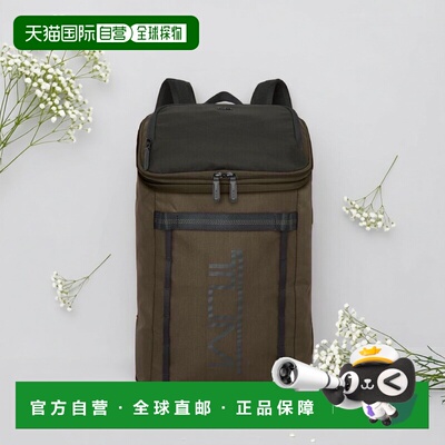 自营欧洲直邮Tumi途明 Alpha Bravo男士橄榄绿尼龙拉链开合双肩包
