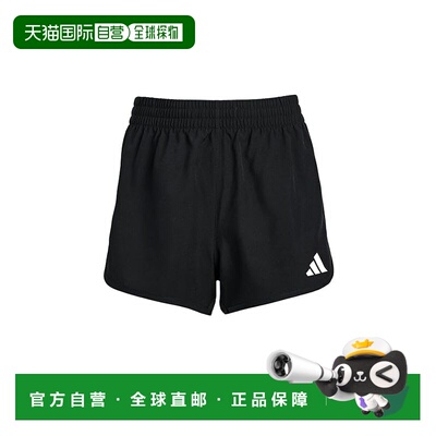 香港直邮adidas 阿迪达斯 女童 Pacer 梭织缝合短裤(大童)童装