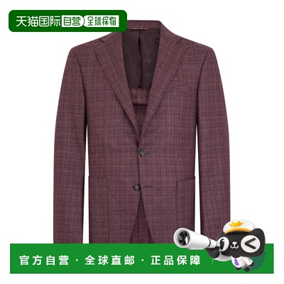 1h可退 欧洲直邮Canali 男士夹克 L25285CF00126905 AW2026 红色