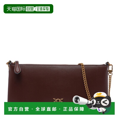 香港直邮PINKO 女士手拿包 102747A0F1R49Q SS2026 红色 链条拉链
