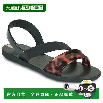 欧洲直邮Ipanema伊帕鞋子女凉鞋黑色Vibrant Sandal Fem