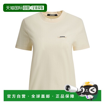1h可退 香港直邮JACQUEMUS 女士T恤 TSW00550AJ00029LIGHTBEIGE2B