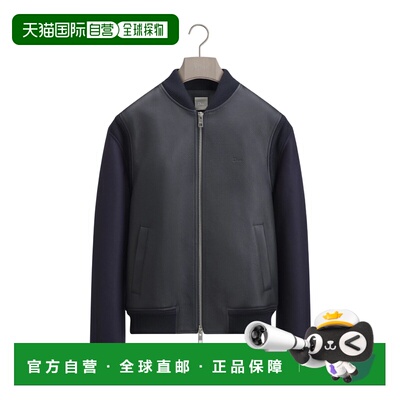 1h可退 香港直邮Dior 拉链皮夹克 683L449A0700休闲风