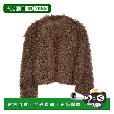 香港直邮TAGLIATORE 女士外套 PERLAF80010M1072 AW2025 棕色长袖