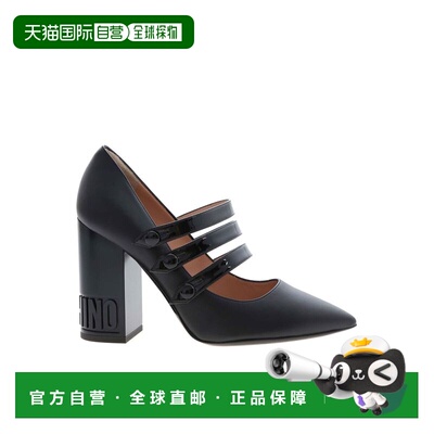 香港直邮MOSCHINO 女士高跟鞋 MA1018AC0BMF100B AW2020 黑色