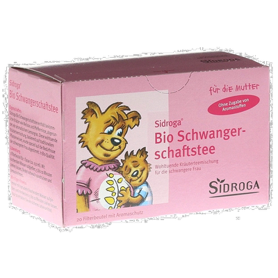 欧洲直邮德国药房Sidroga孕妇荨麻叶斗篷草覆盆子叶茶包20X1.5g