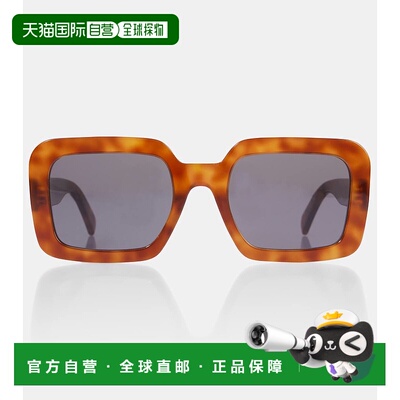 1h可退 香港直邮Celine 思琳 女士 Triomphe 13 方框太阳眼镜