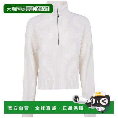 1h可退 香港直邮MaxMara 麦斯玛拉 女士 Nadar 四分之一拉鍊針織