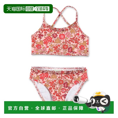 香港直邮golden goose 女童 Lais for 两件式女孩泳衣童装 S06GSS