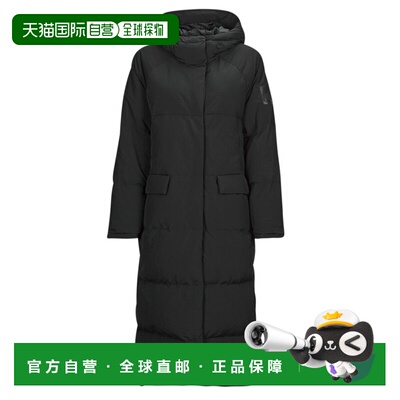 欧洲直邮adidas 女衣服 羽绒服/棉服 黑色 冬天 BIG BAFFLE C