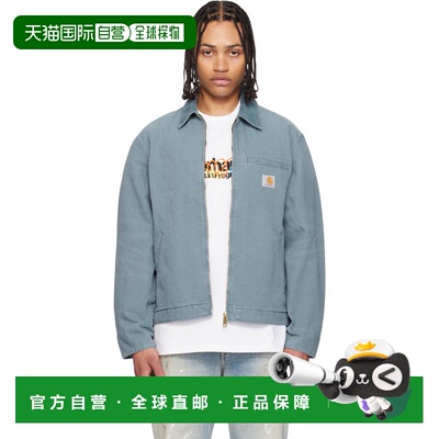 香港直邮CARHARTT WIP 男士 蓝色 Detroit 夹克 I0348193MC4OBlu
