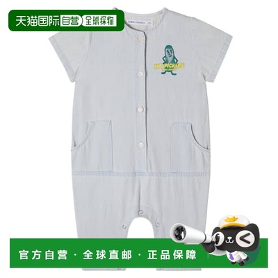 1h可退 香港直邮bobo choses 婴儿 Mr Pickles 牛仔连体衣童装