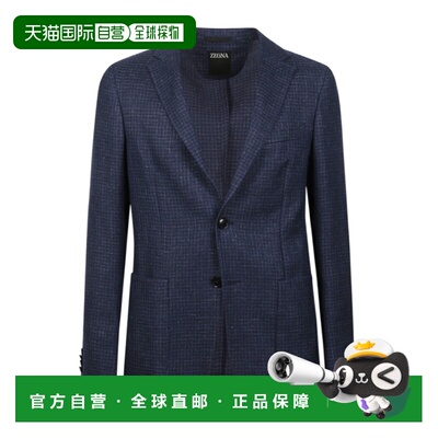 香港直邮Zegna 长袖西装外套 342022A31D7SG0杰尼亚