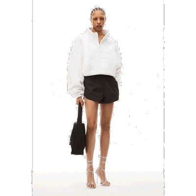 香港直邮Alexander Wang logo标识运动短裤 4WC3234379