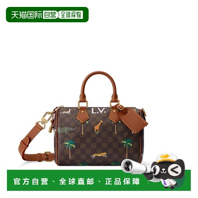 自营欧洲直邮LV路易威登 x The Darjeeling Limited男士棋盘格单